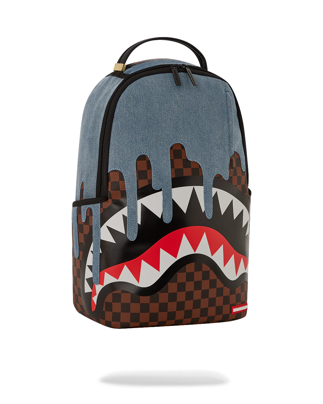 Sprayground Fabric House Shark Drip Deluxe Backpack – YNGDGRT$