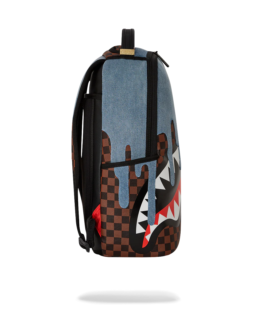 Sprayground Fabric House Shark Drip Deluxe Backpack – YNGDGRT$
